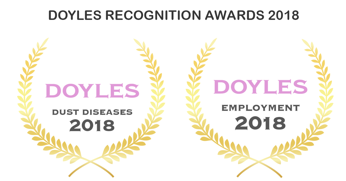 Doyles Guide Awards 2018 | Hall Payne Lawyers