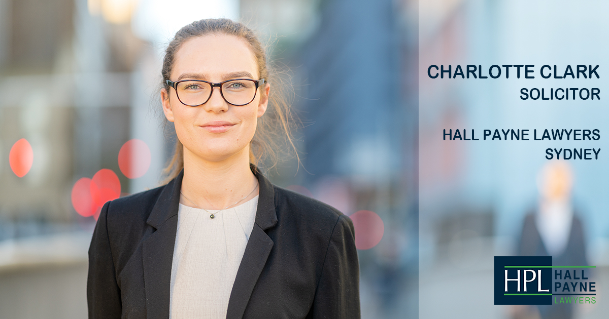 Charlotte Clark | Employment Lawyer | Hall Payne Lawyers Sydney
