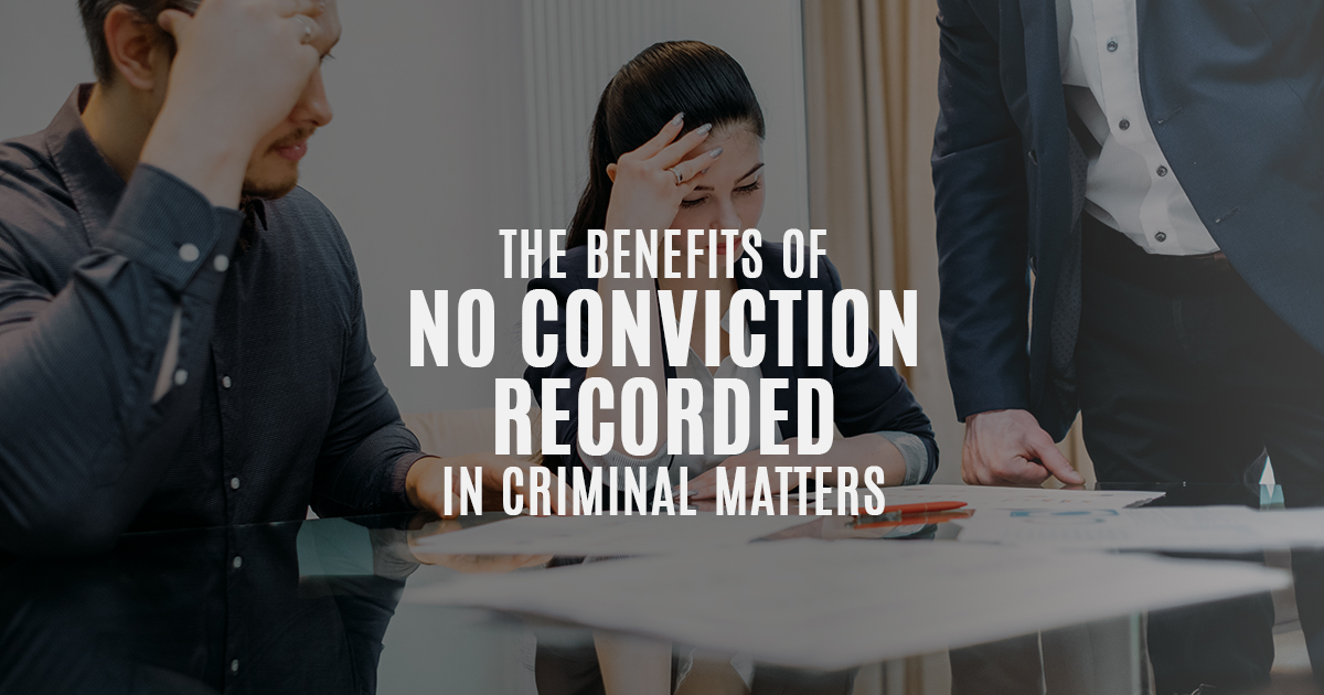 Criminal Records & No Conviction Recorded | Hall Payne Lawyers