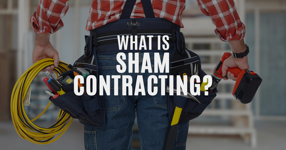 What is Sham Contracting | Hall Payne Lawyers