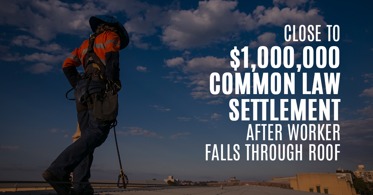 Common Law Damages After Fall Through Roof | Hall Payne Lawyers