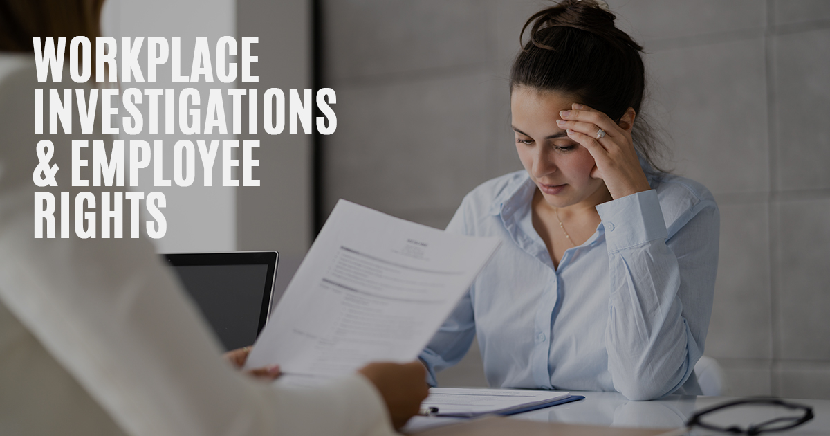 Employee Rights in Workplace Investigations | Hall Payne Lawyers