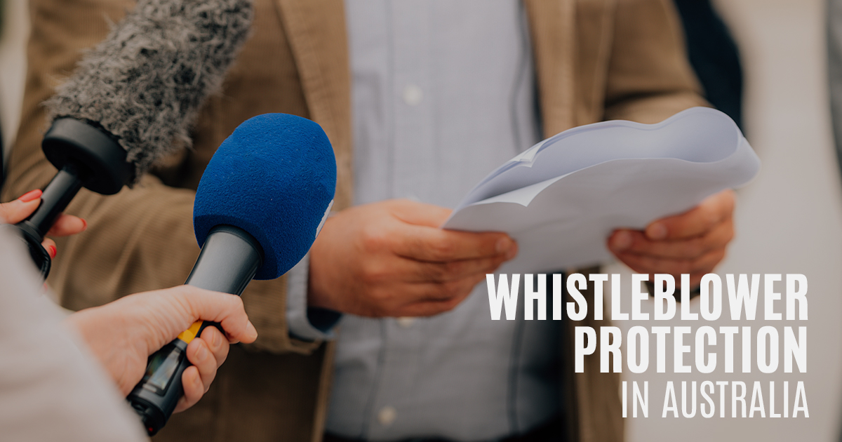 Whistleblower Protections in the Private Sector | Hall Payne Lawyers
