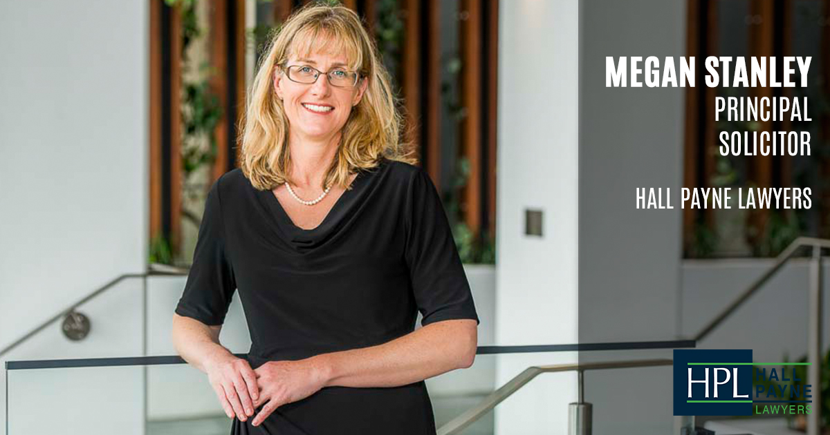 Megan Stanley | Compensation Lawyer | Hall Payne Lawyers Brisbane