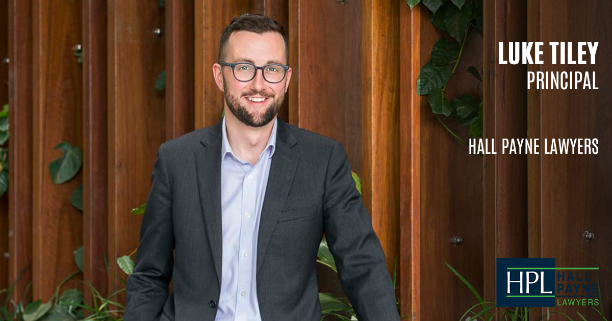 Luke Tiley | Principal | Hall Payne Lawyers Brisbane